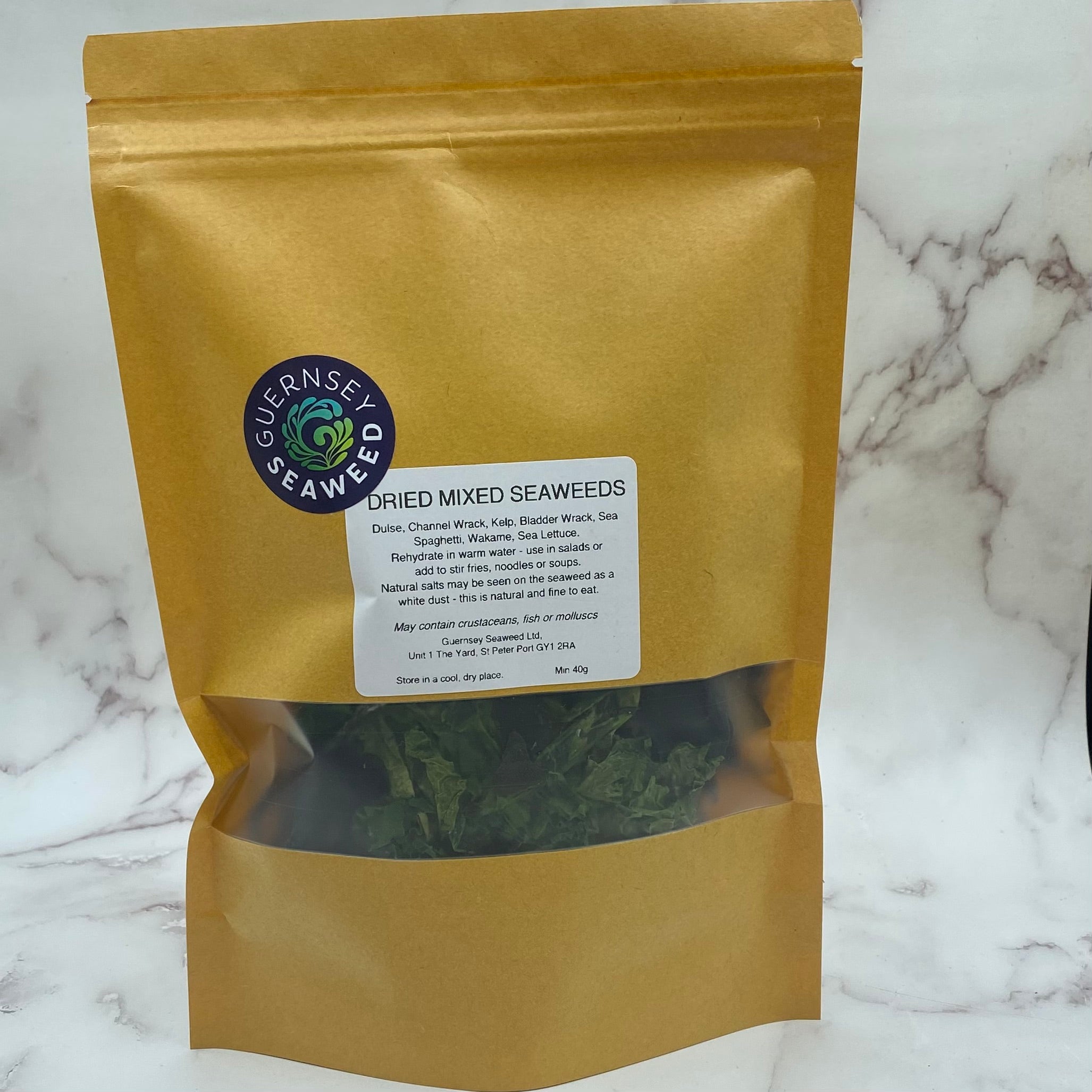 Mixed Dried Seaweeds – Guernsey Seaweed