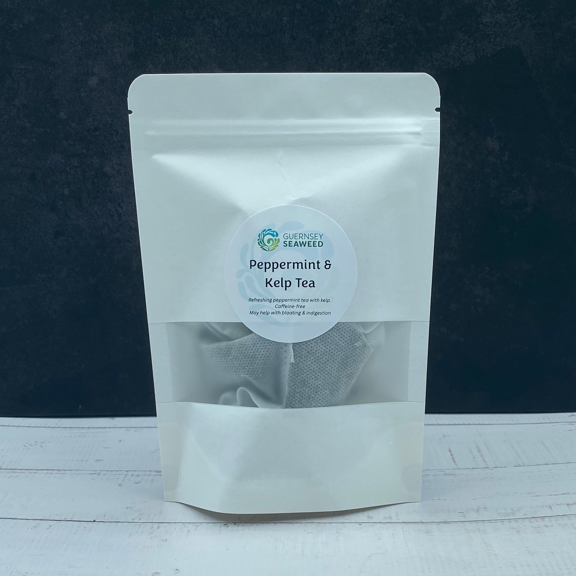 Tea Bags - Peppermint & Kelp – Guernsey Seaweed